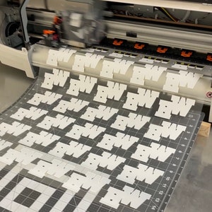 Custom Heat Transfer Design - Company Logo - Composition Labels - DTF ...