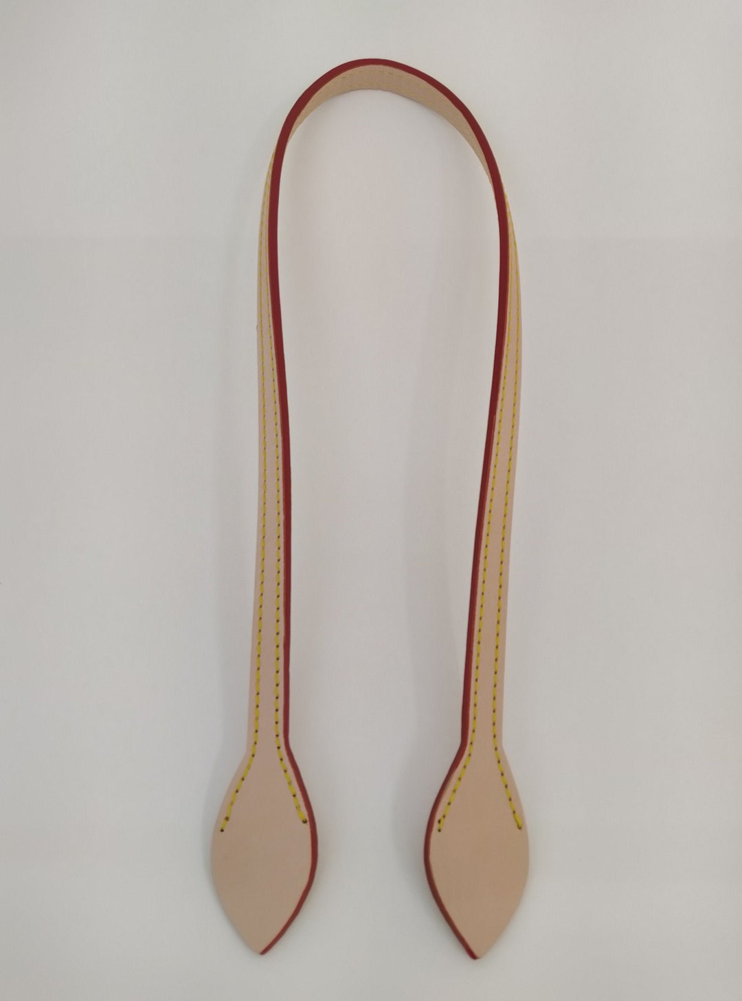 100% Full Grain Vegetable Tan Replacement Straps (pair) for Designer ...