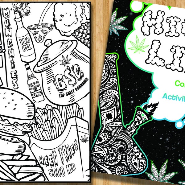 420 Coloring Pages - Etsy