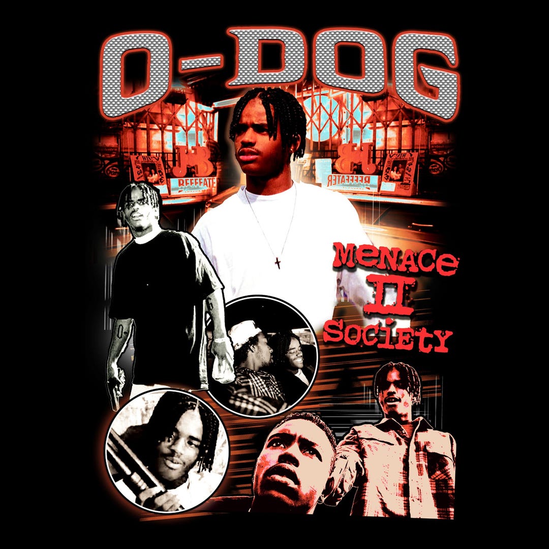 Menace II Society O-dog PNG| High-quality Digital Download | Menace II ...