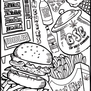 The High Life Vol. 1 Coloring & Activity Book, Coloring Book, Coloring ...