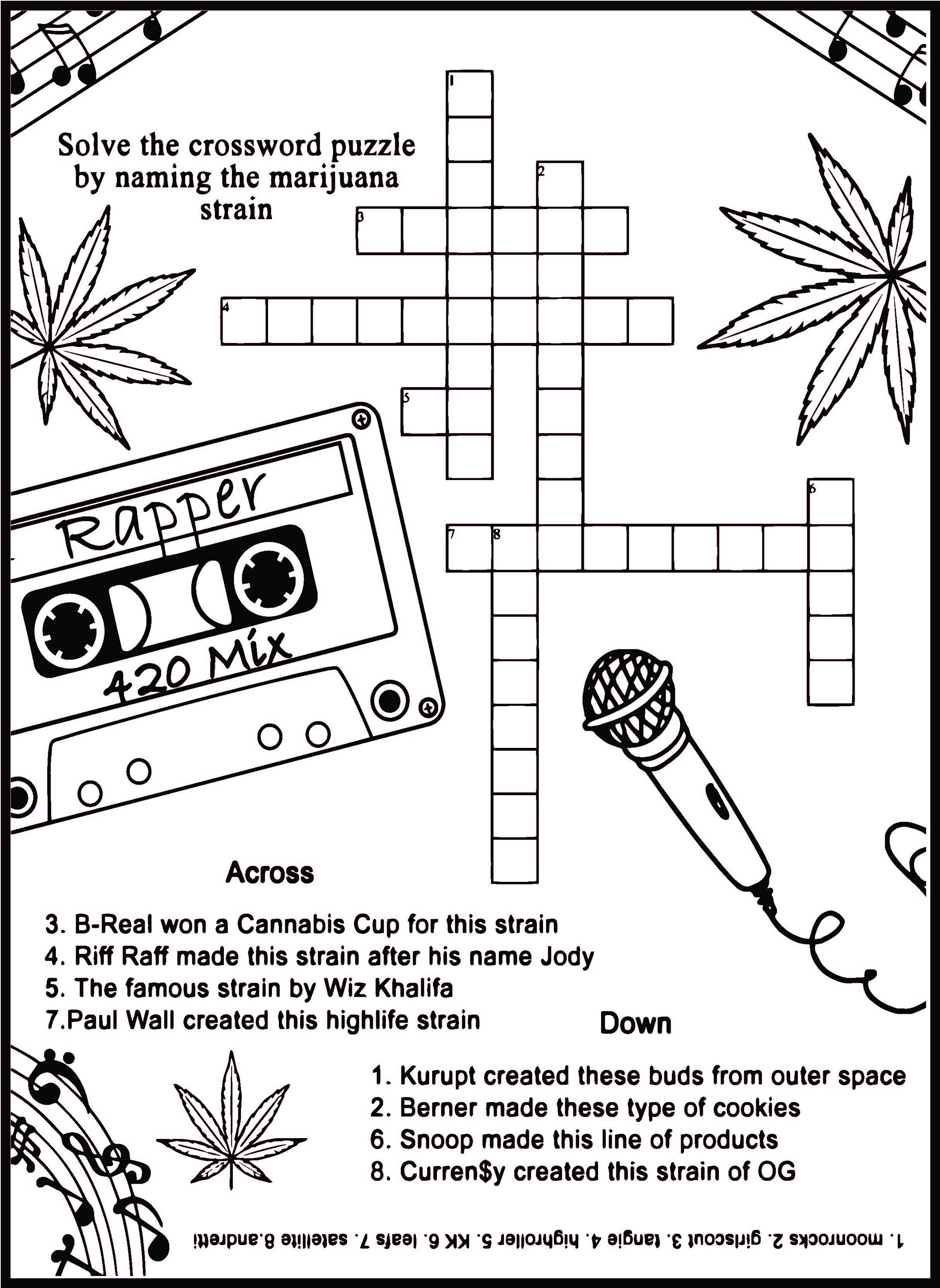 The High Life Vol. 1 Coloring & Activity Book, Coloring Book, Coloring ...