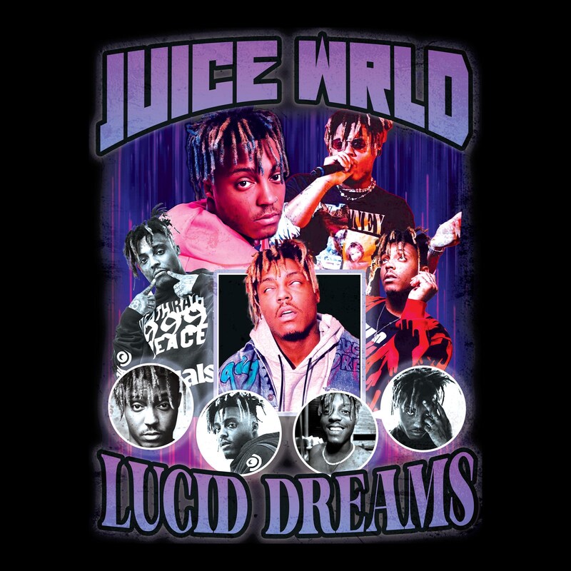 Juice Wrld Poster Wall Art - Etsy
