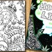 High Life Coloring Page, Coloring Books for Adults, Stoner Coloring ...