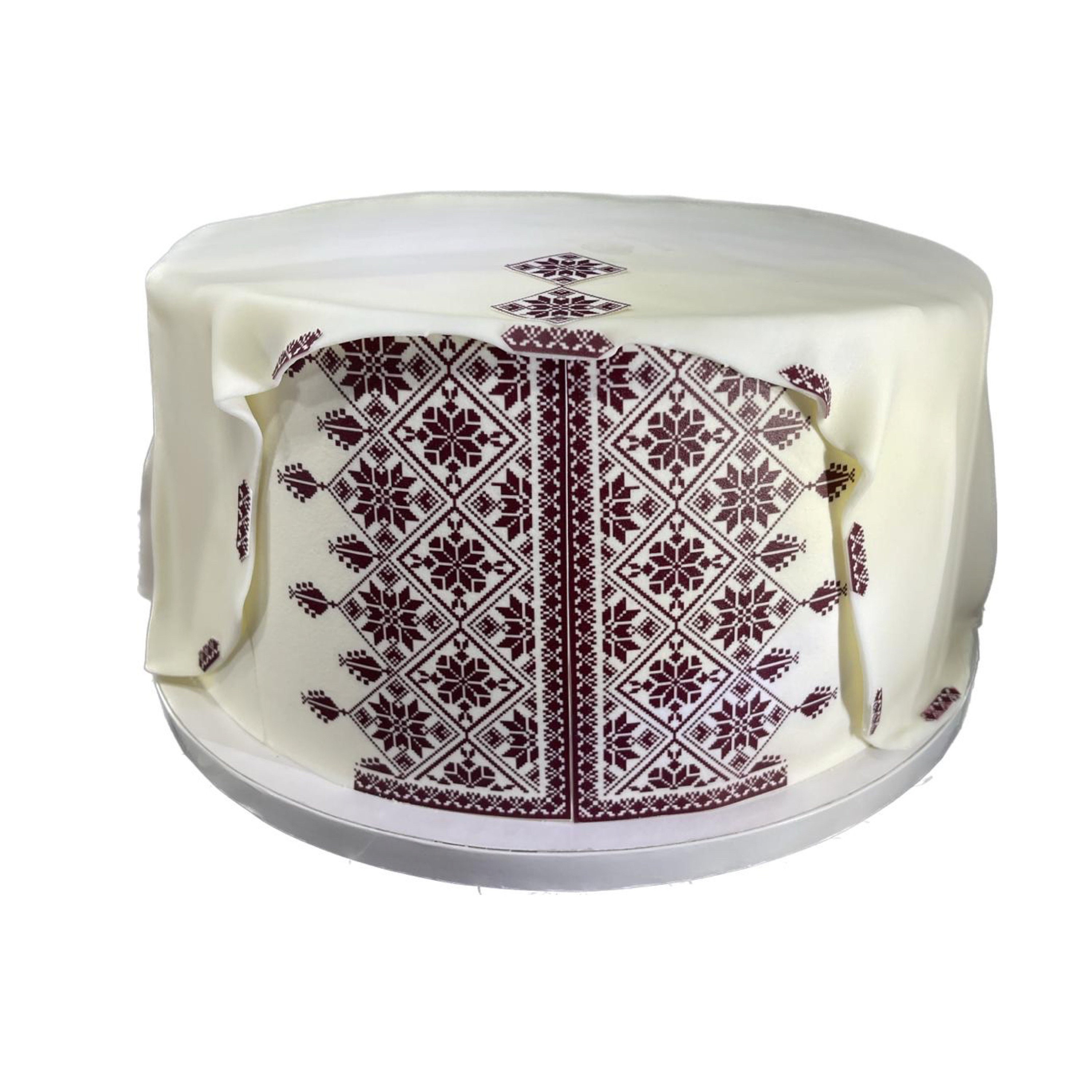 Palestine Tatreez Edible Image Design for Henna Cake - Etsy