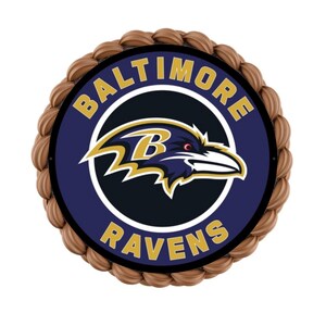 Baltimore Ravens Edible Image for Cake or Cupcakes, Icing Sheet, Uncut ...