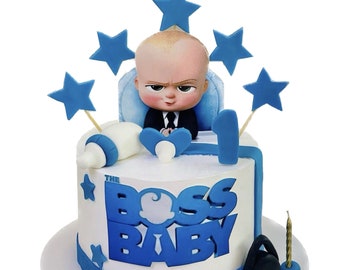 Baby Boss Cake Topper - Etsy