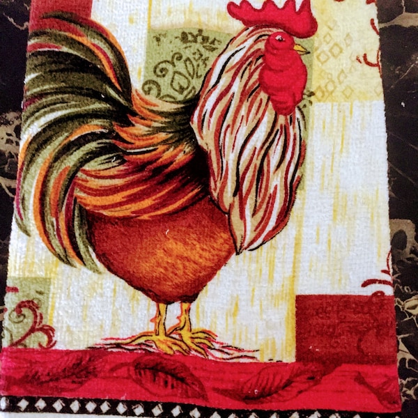Rooster Towels - Etsy