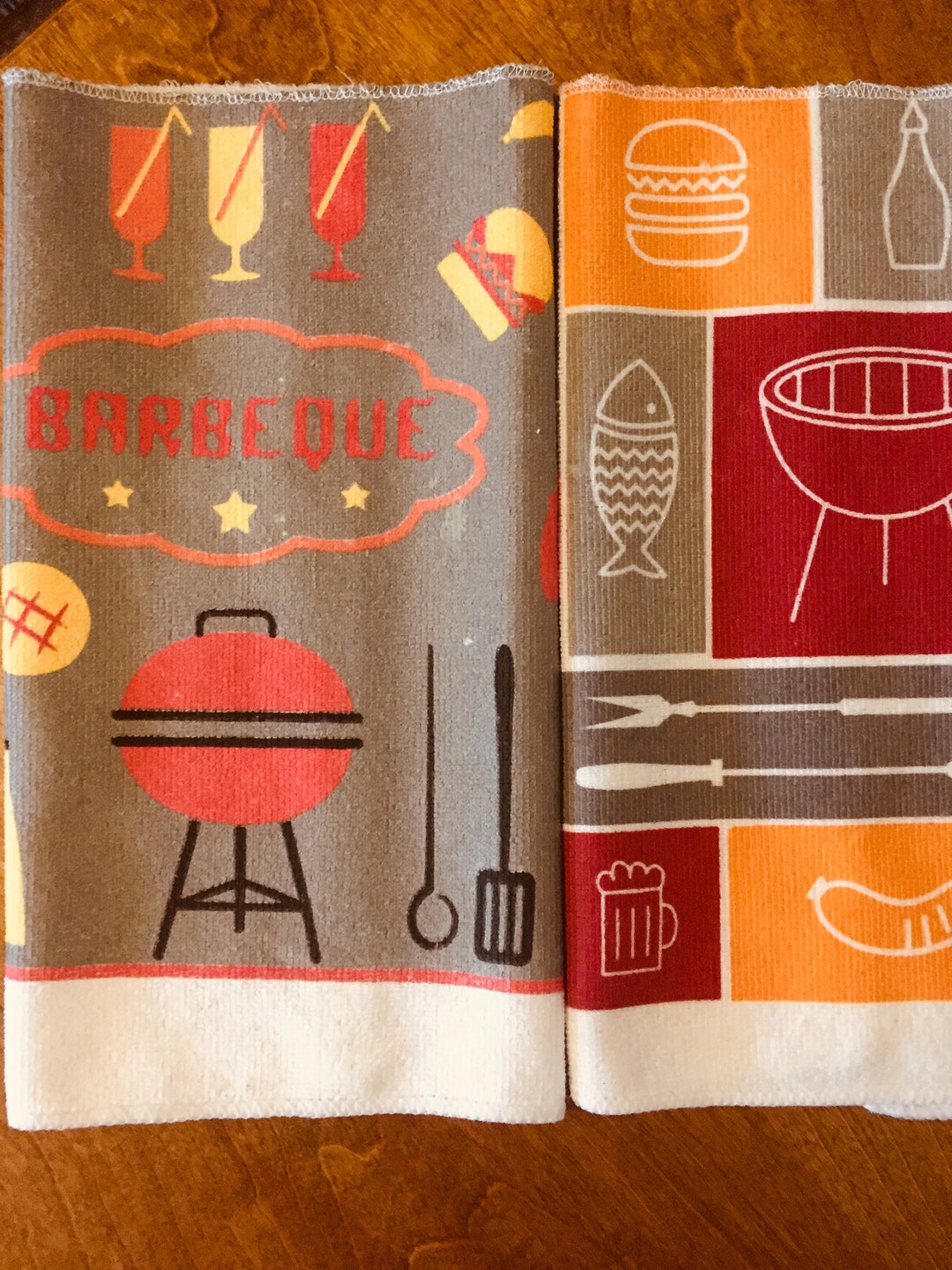 Serviette suspendue au crochet pour barbecue - Etsy France