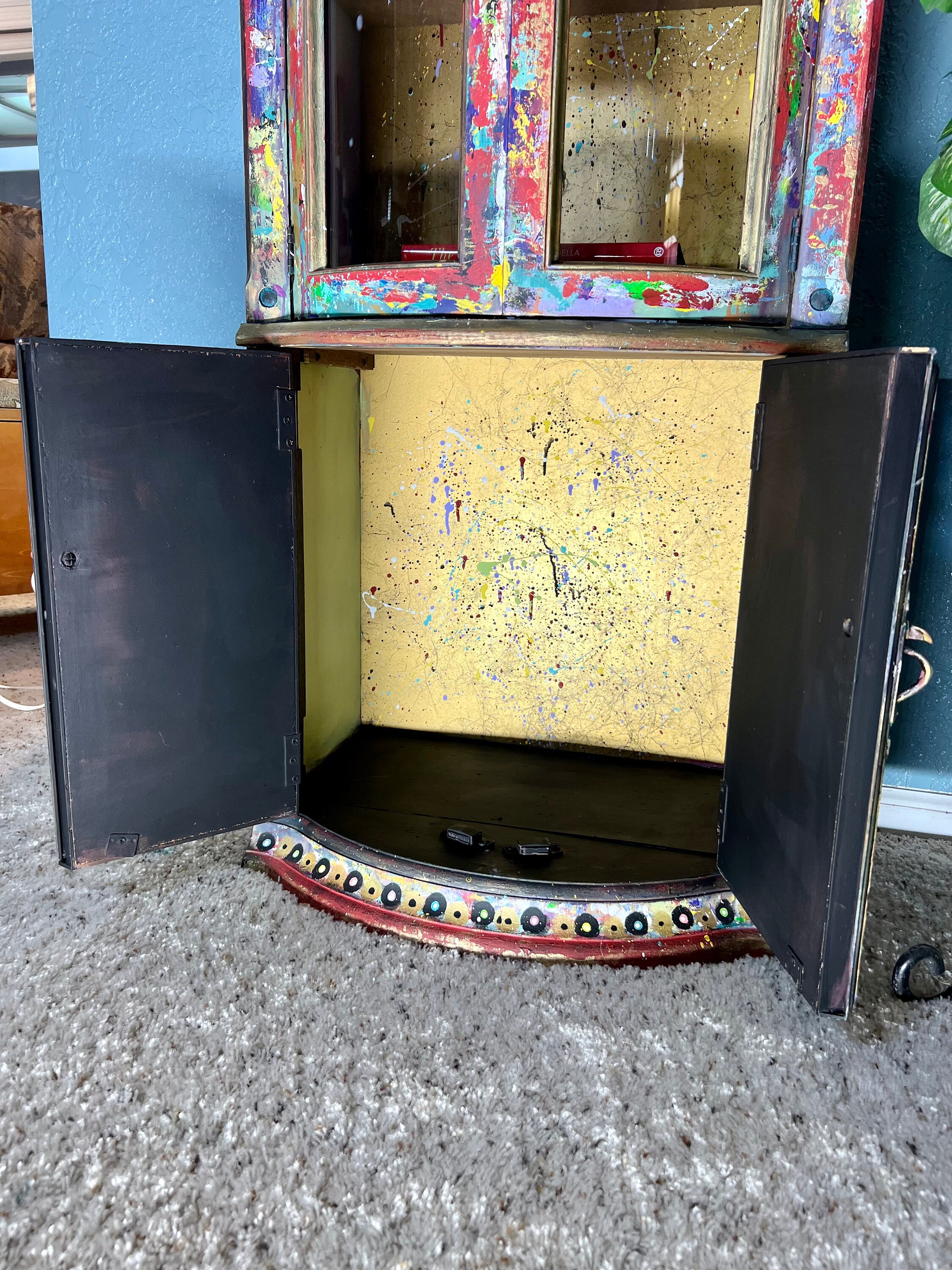 Firecracker Display Case, Antique Hutch - Etsy
