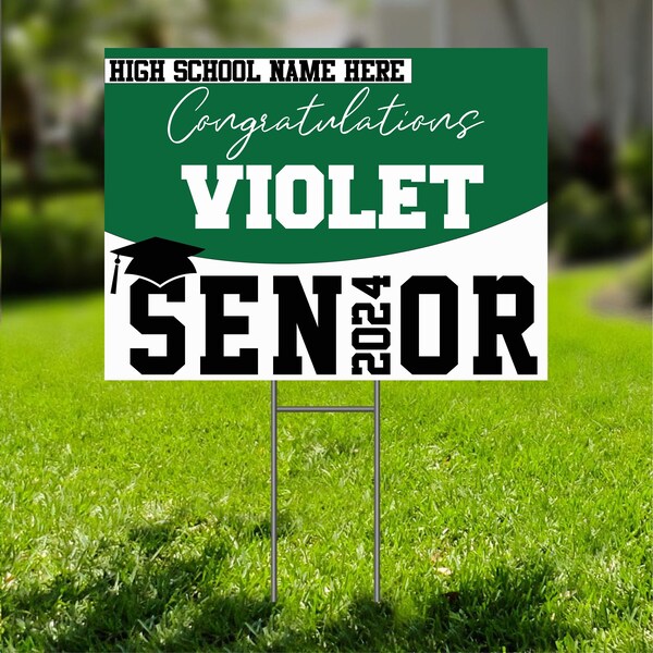 Graduation Yard Sign - Etsy