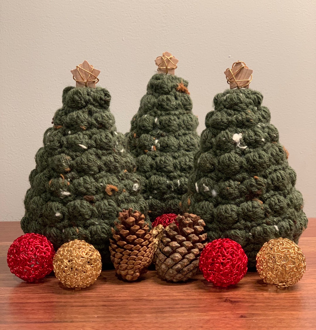 Crochet Bobble Christmas Tree - Etsy