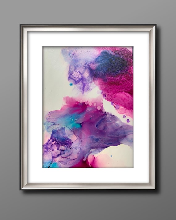 Original Abstract Alcohol Ink Art | Etsy