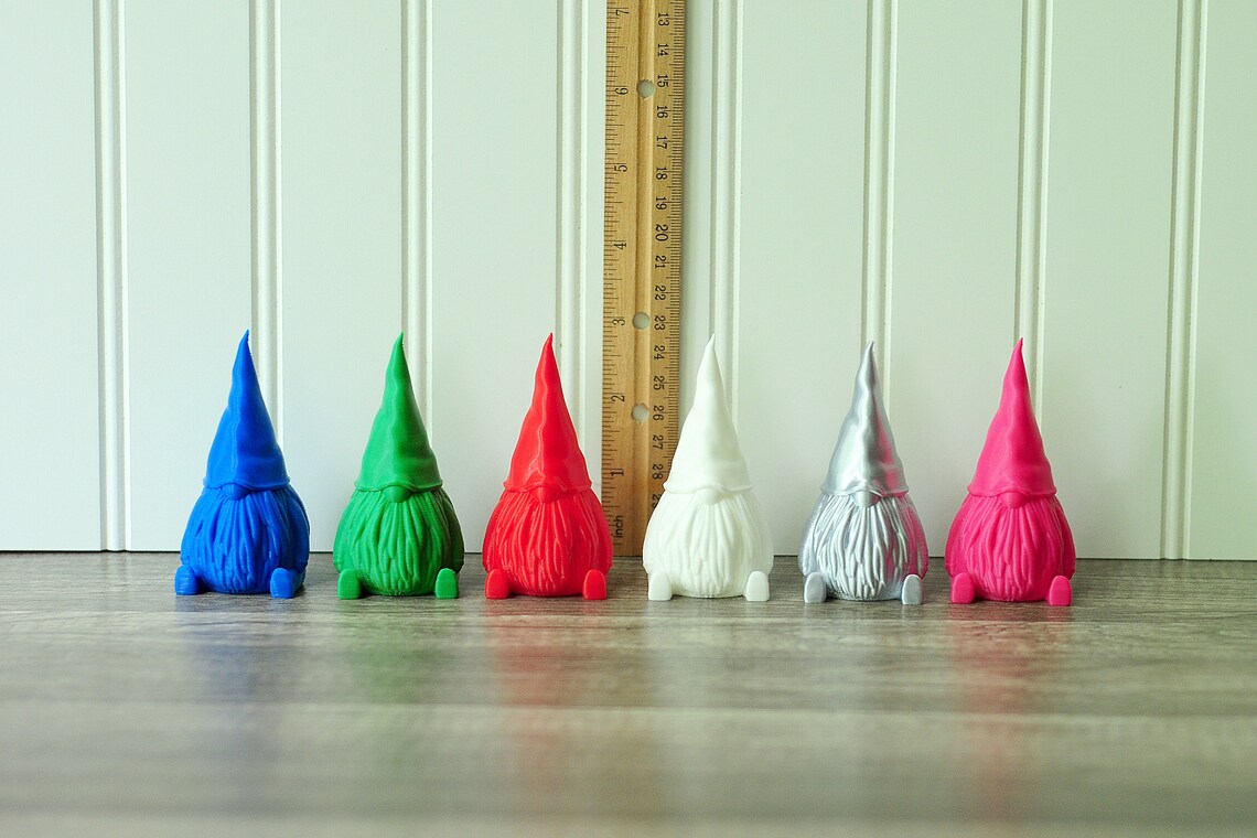 3d Printed Gnome | Etsy