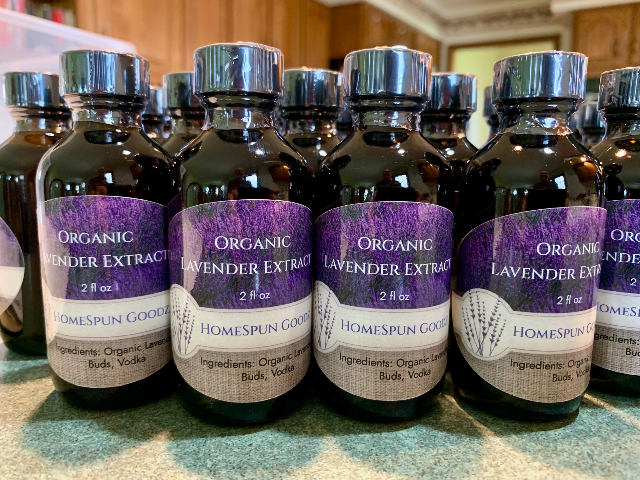 Homemade Organic Lavender Extract: Culinary Flavoring (2oz) - Etsy