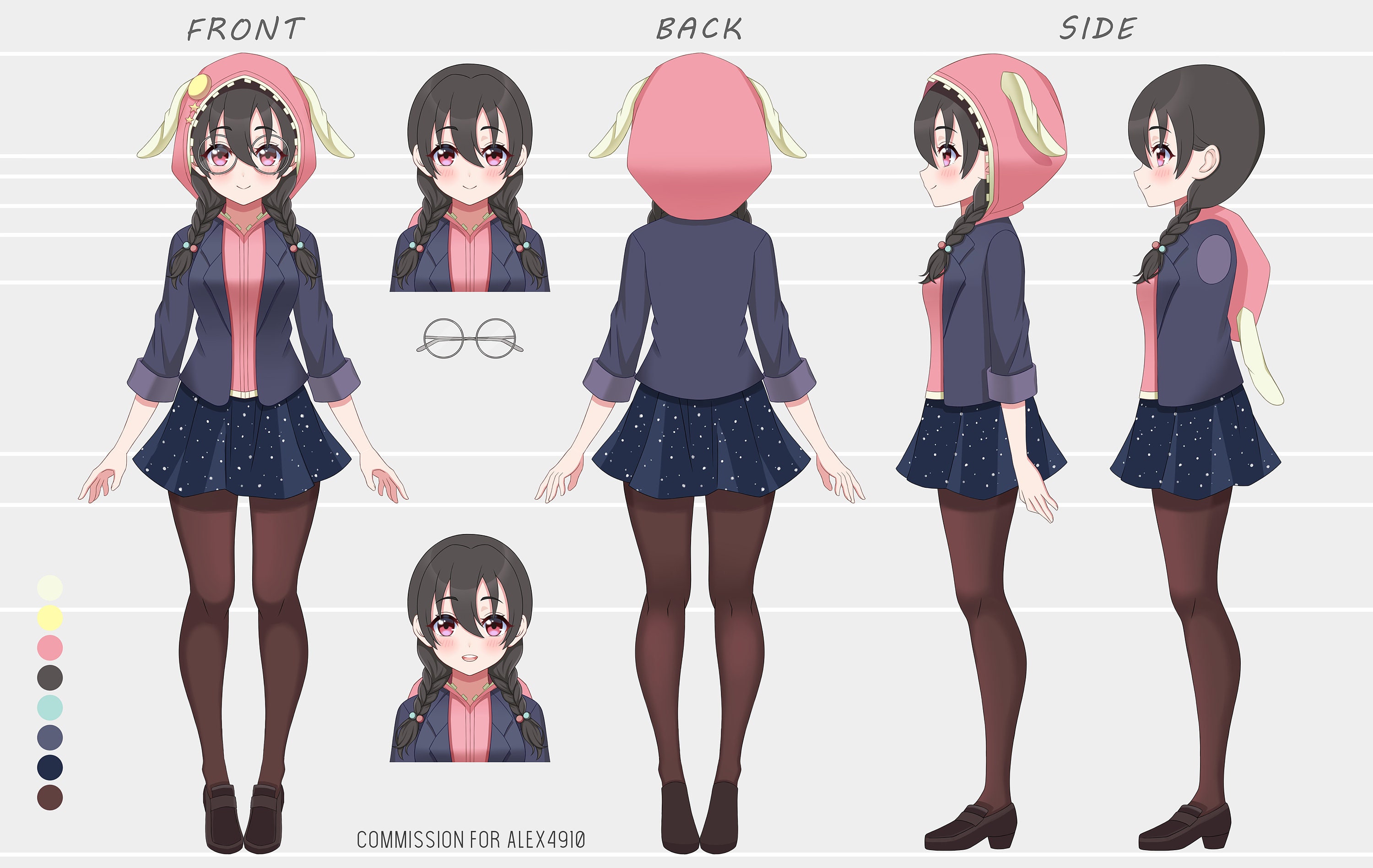 2D Vtuber Model Art Commission - Etsy