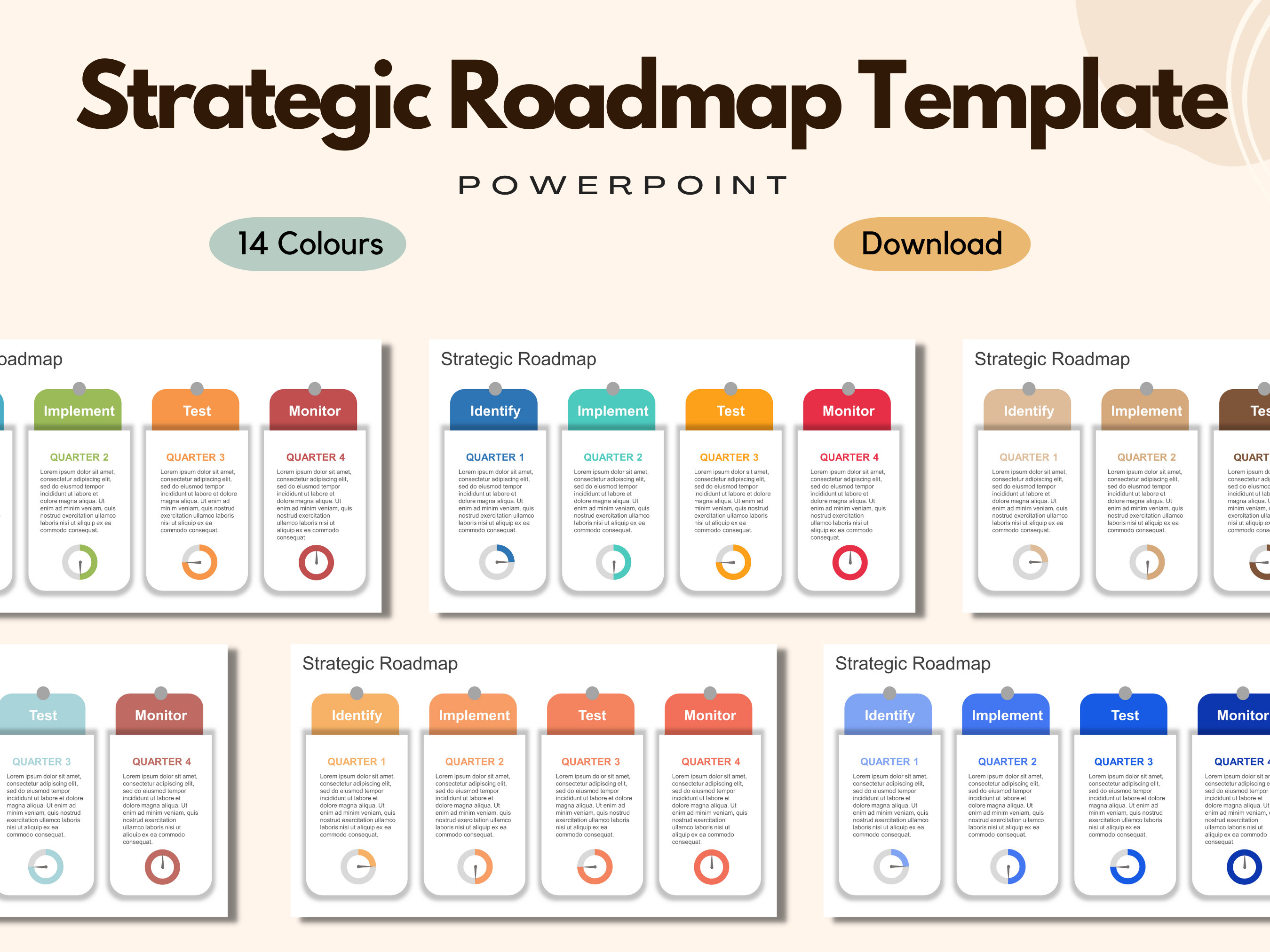 Strategic Roadmap Powerpoint Template - Etsy Australia