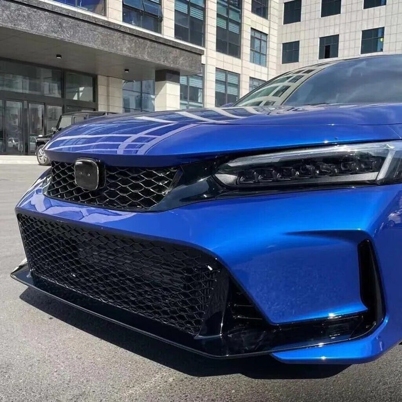 Honda Civic Type R Style Front Bumper Upper Grille Trim Cover - Etsy ...