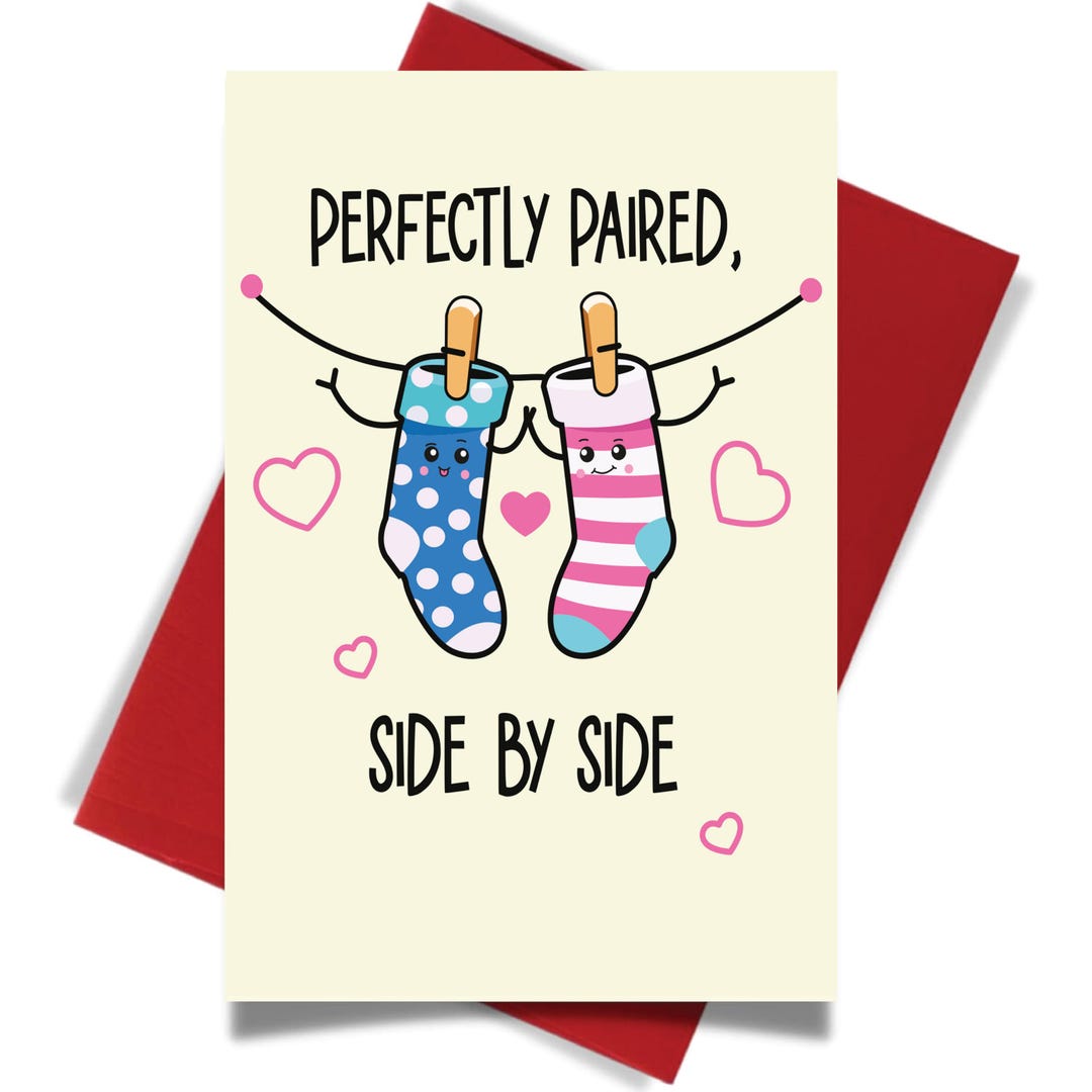 Cheerin Valentines Day Cards for Him and Her - Sweet Romantic Greeting Card With Envelope ...