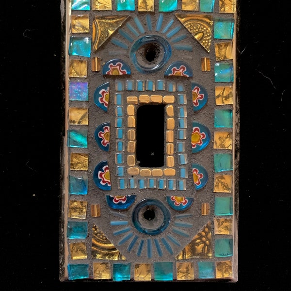 Mosaic Switch Plate - Etsy