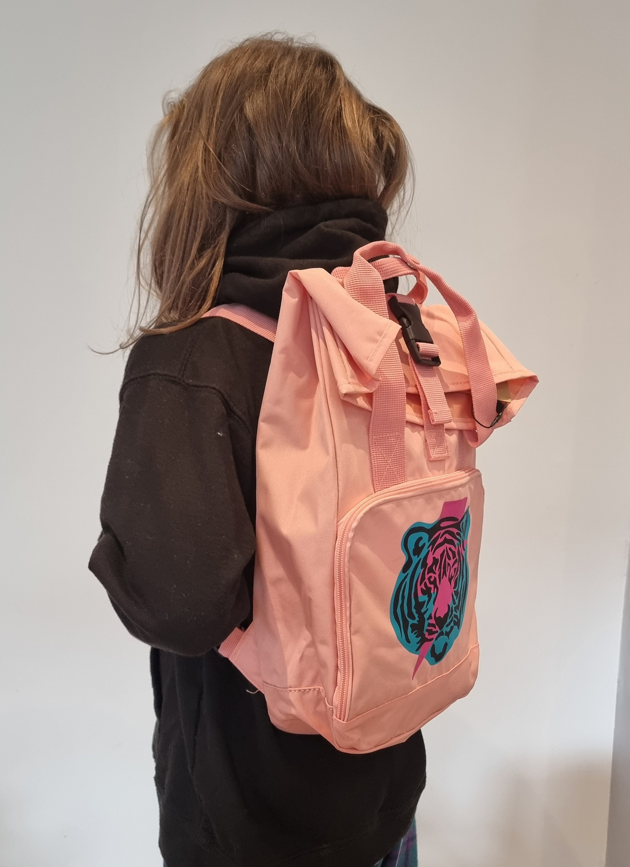 Tiger Lighting Bolt Mini Backpack - Etsy