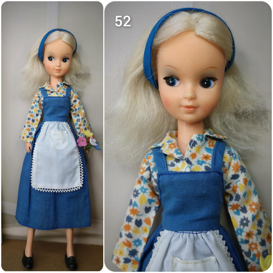 Fleur Doll and Outfit Fleur Flower Nr 1060, Platinum Blonde, Set of ...