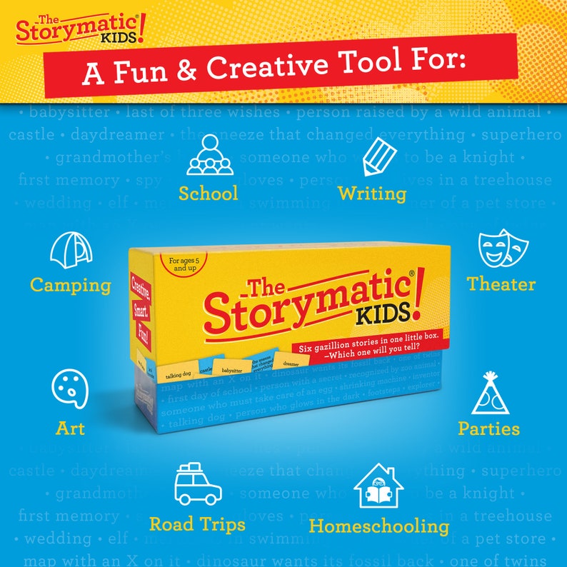 Storymatic Kids – Write and Tell Stories, Play Games, Get Creative - Etsy