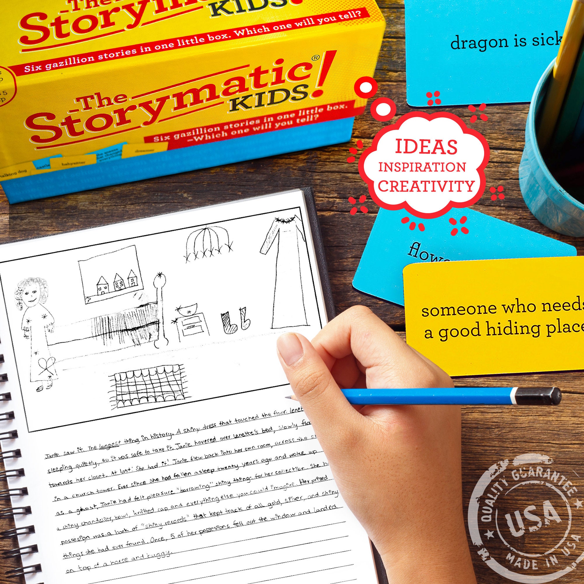 Storymatic Kids – Write and Tell Stories, Play Games, Get Creative - Etsy