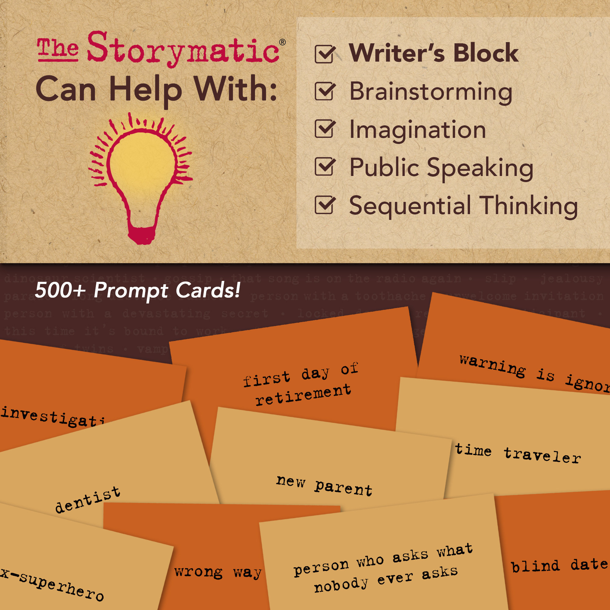 Storymatic Classic – Creative Writing Prompts & Storytelling Game for ...