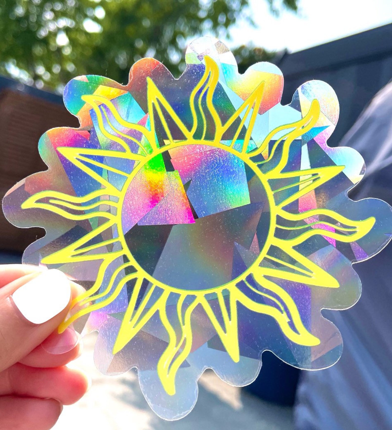 Sun Catcher Stickers for Windows Multiple Design Options for - Etsy