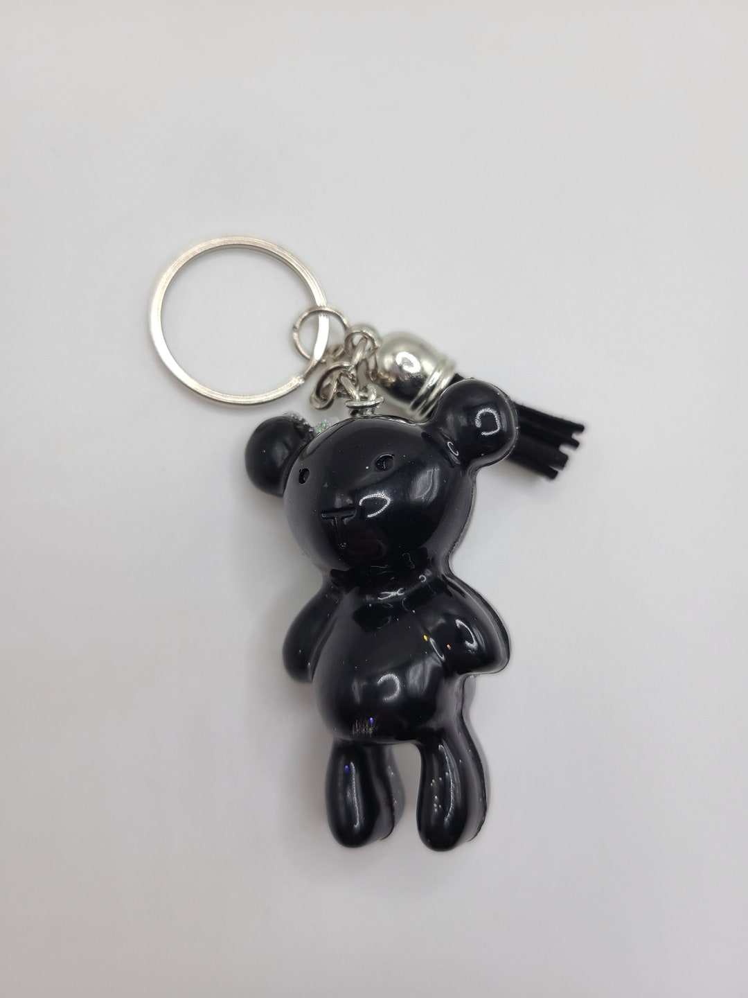 Teddy Bear Keychain - Etsy