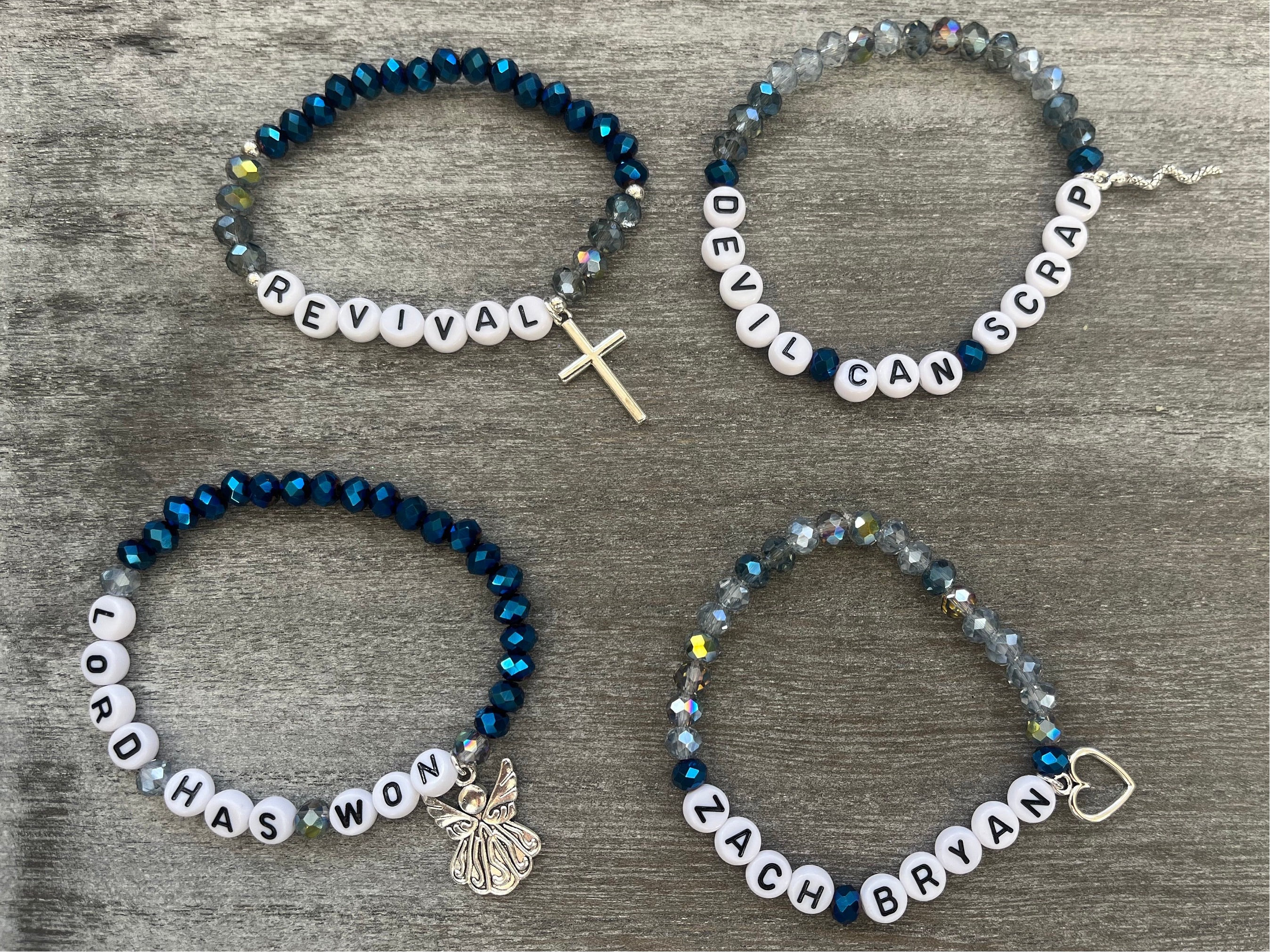 Zach Bryan Inspired Elastic Bracelets - Etsy