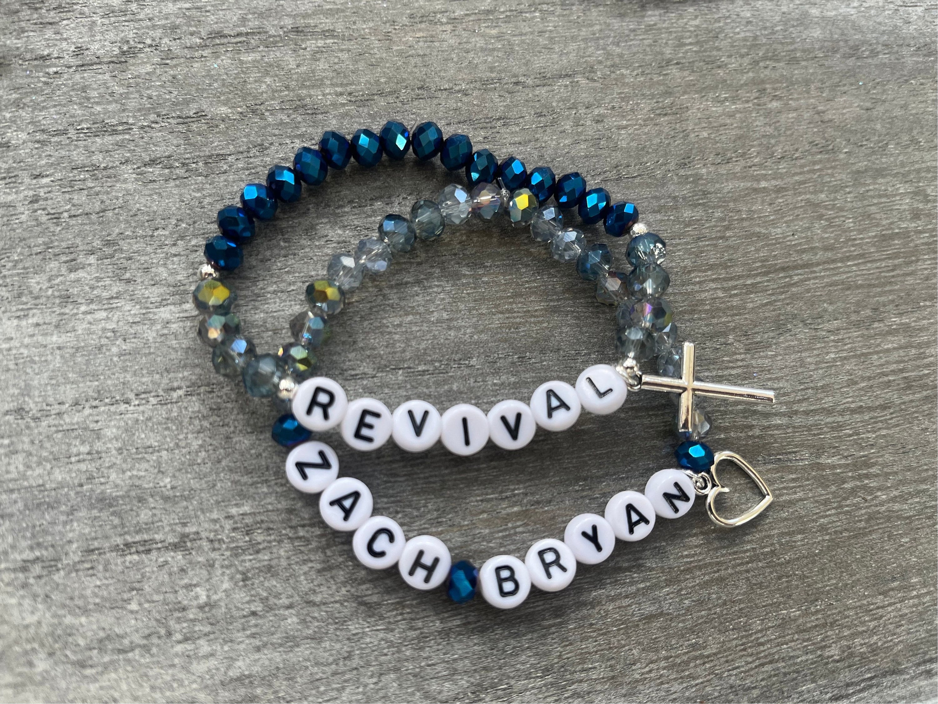 Zach Bryan Inspired Elastic Bracelets - Etsy