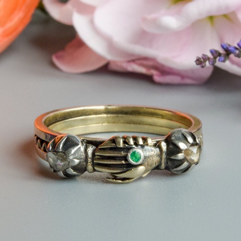 Gimmel Ring - Etsy