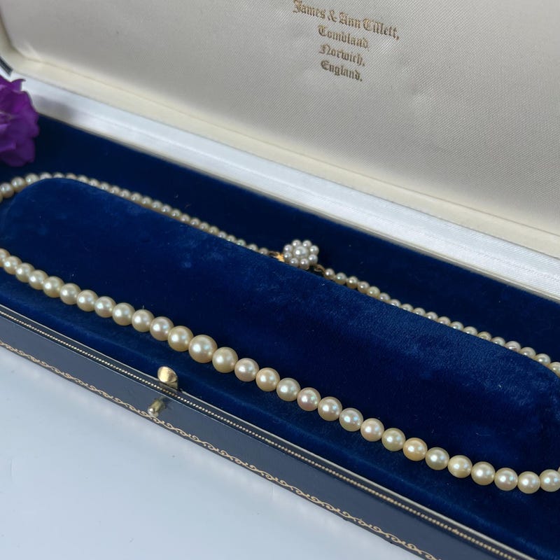Graduated Pearls - Etsy