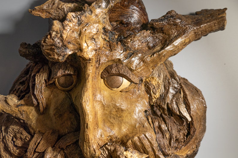 Treebeard Driftwood Sculpture Artwork Statue - Etsy