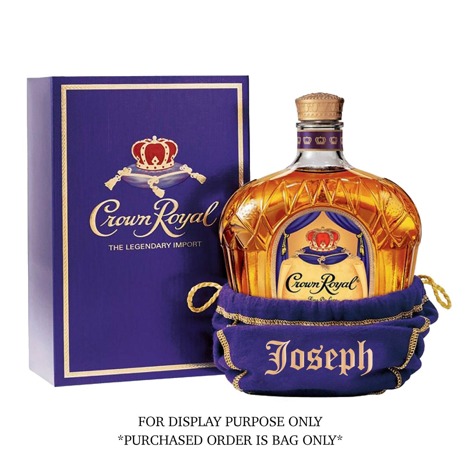 Personalized Purple Crown Royal Bag Makes Perfect Presents - Etsy