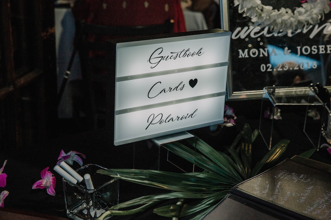 Custom Decal Strips + Lightbox - Great for Any Occasion Signs ...