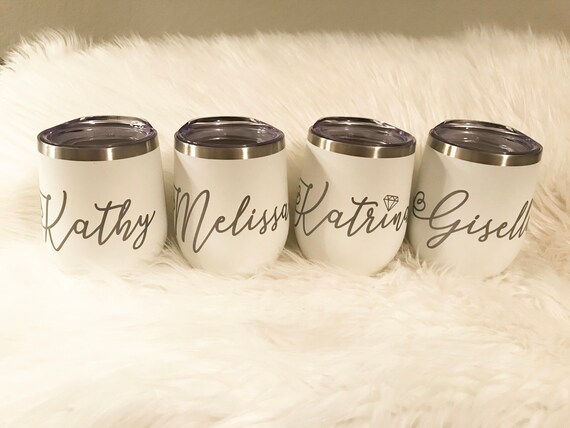 Custom Name Decals to Make Your Own Personalized Gifts - Etsy