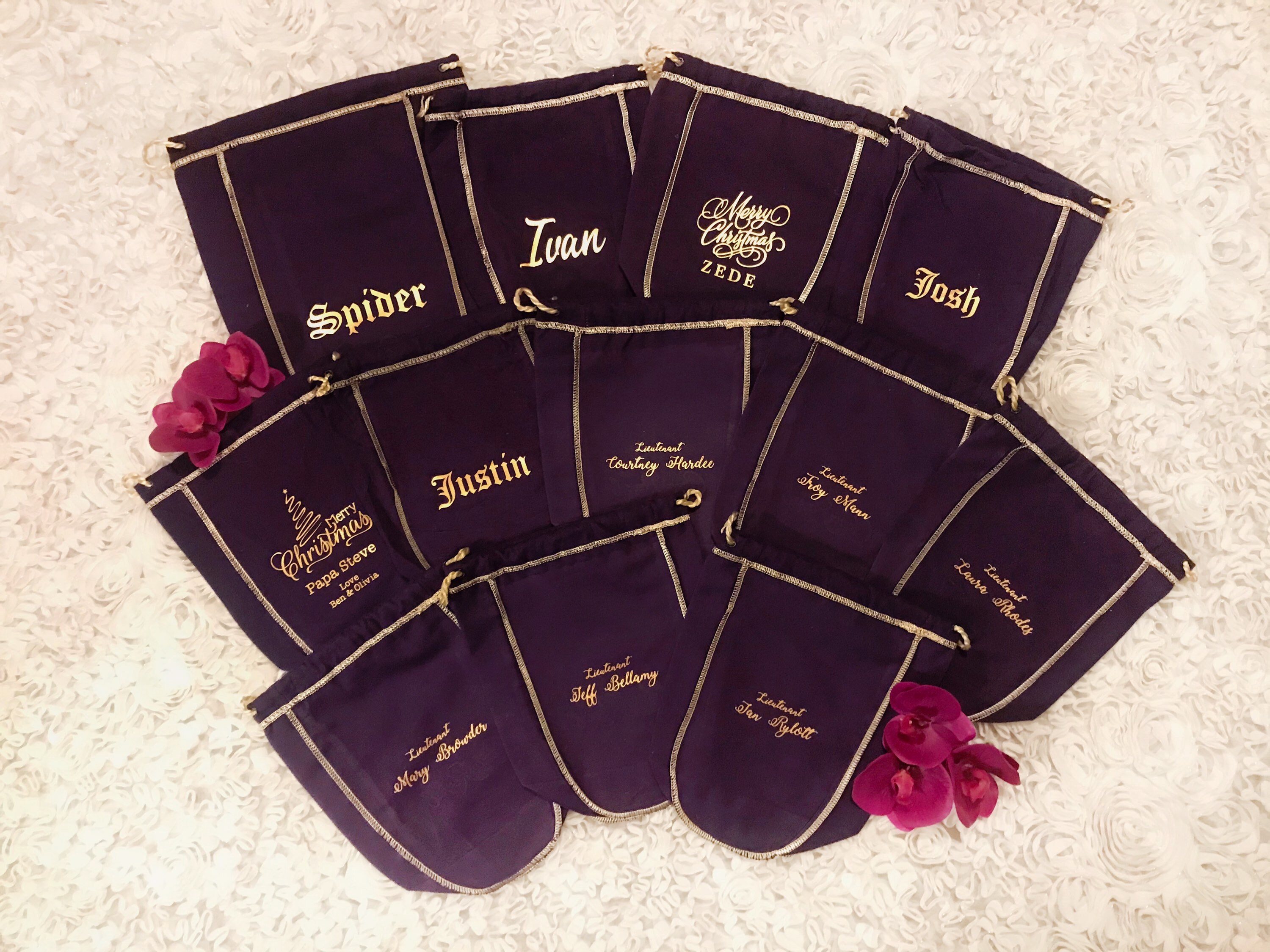 Personalized Purple Crown Royal Bag Makes perfect presents | Etsy