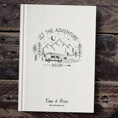 Campervan Journal Let the Adventure Begin Van Life - Etsy