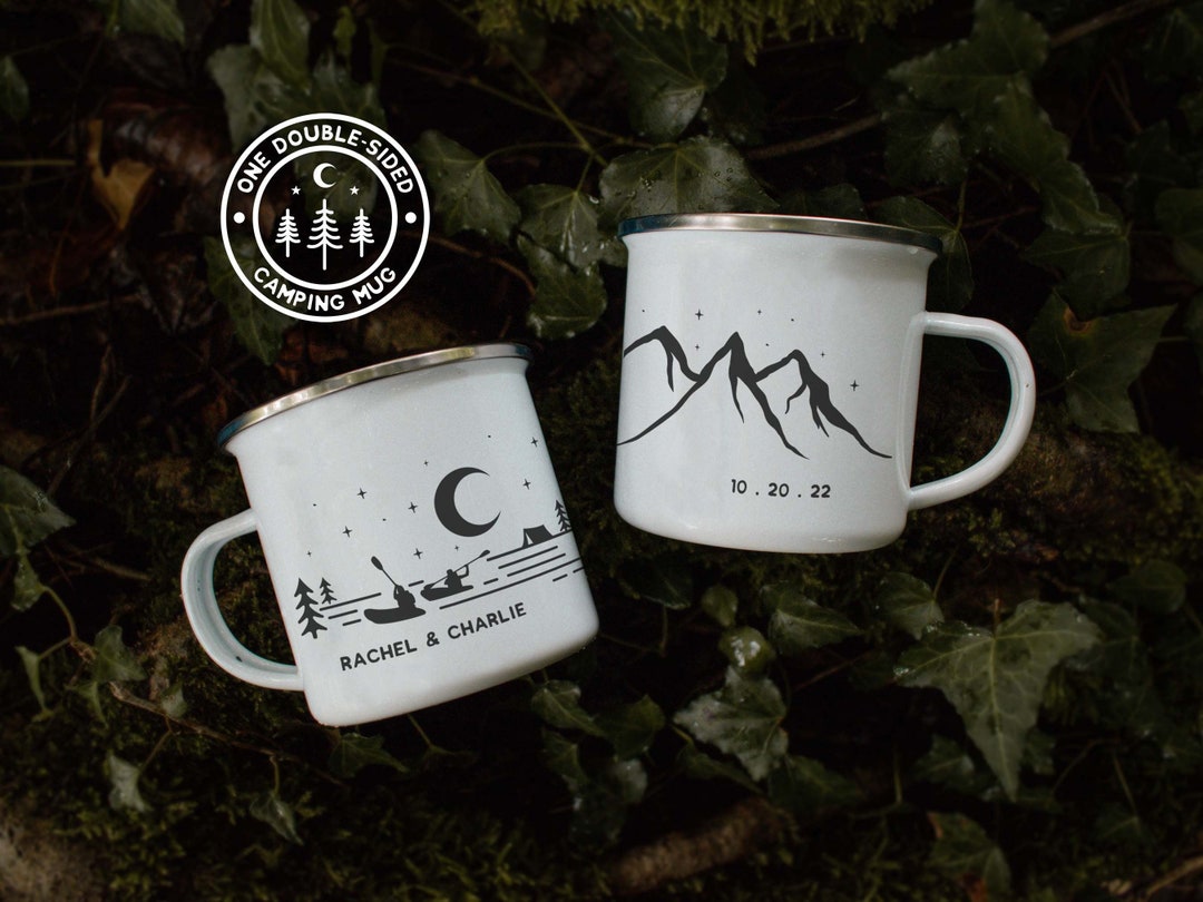 Personalised Kayak Mug Kayaking Gift for Couples Campfire Mug ...