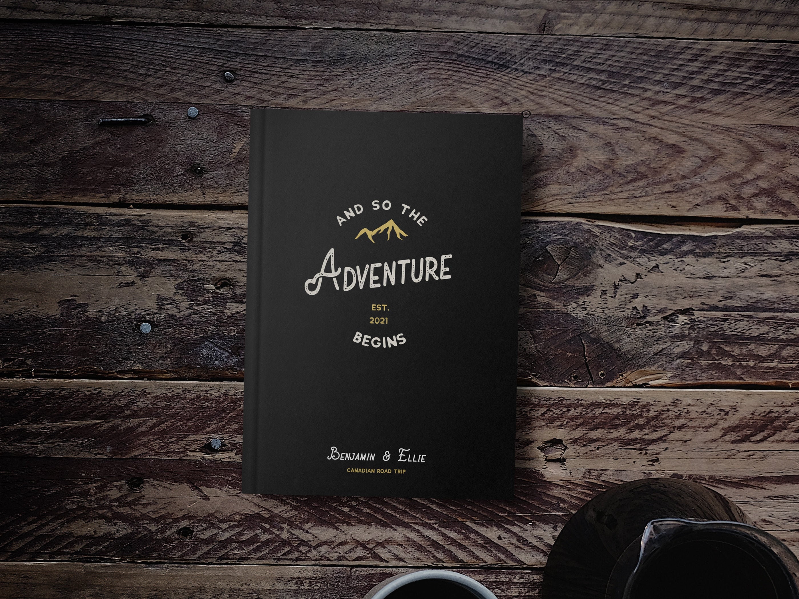 Personalised Travel Journal Road Trip Notebook Travel Log | Etsy