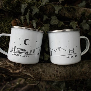 Choose Your Campervan - Customisable Vanlife Camp Mug - Personalised ...