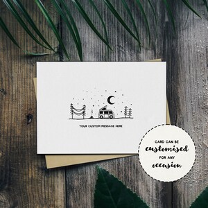 Personalised Camping Card Adventure Awaits Custom Travel Couple Goals ...