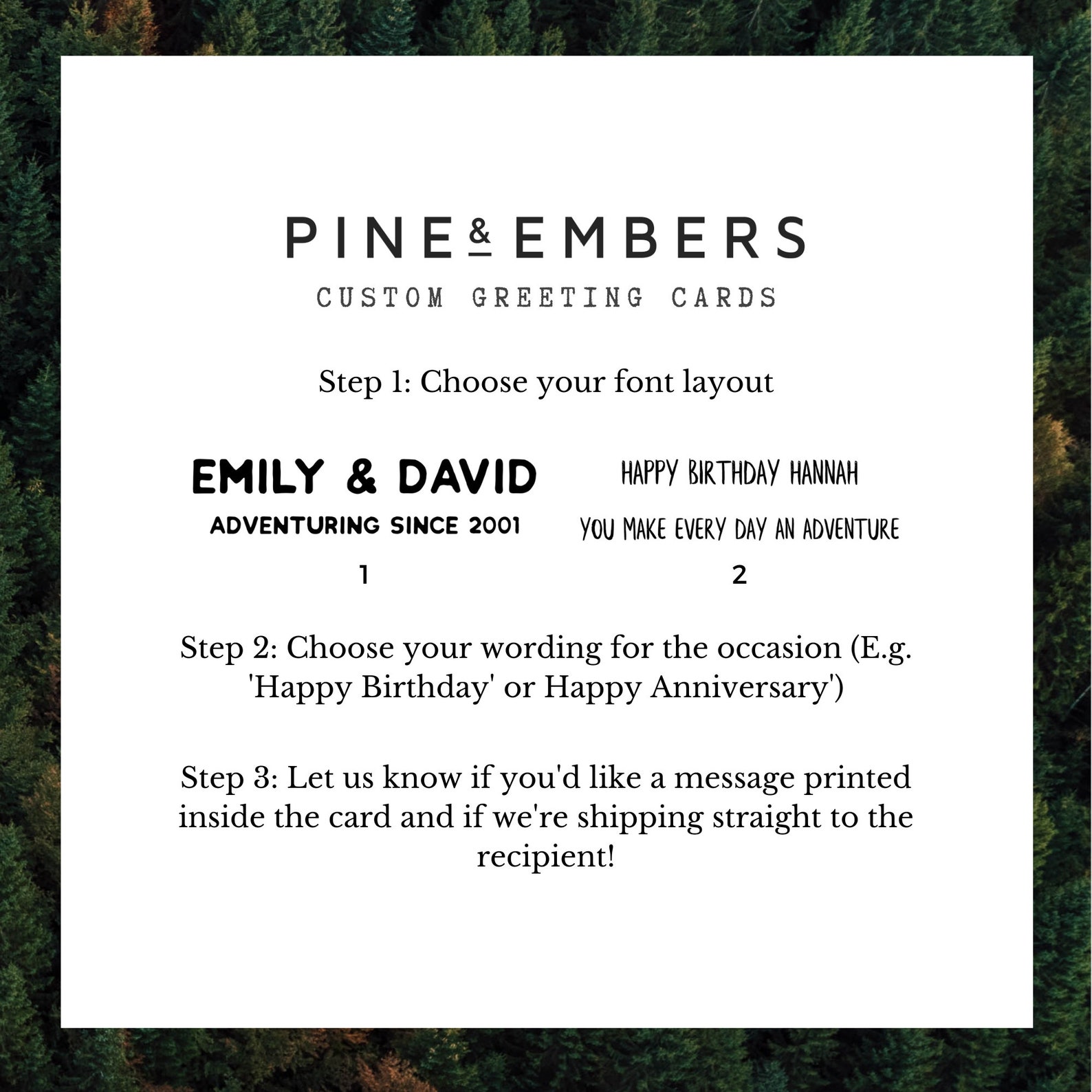 Adventuring Since Personalised Camping Card Couples Card Adventure Card ...