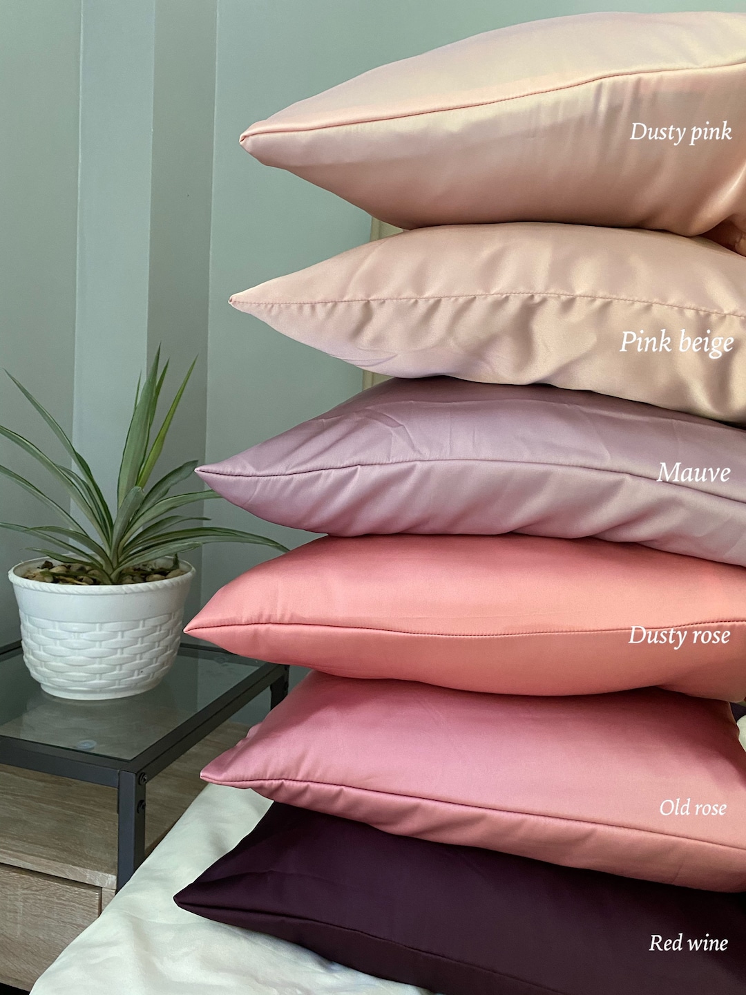 100 Mulberry Silk Pillowcases 19momme Haircare Anti Aging T Idea