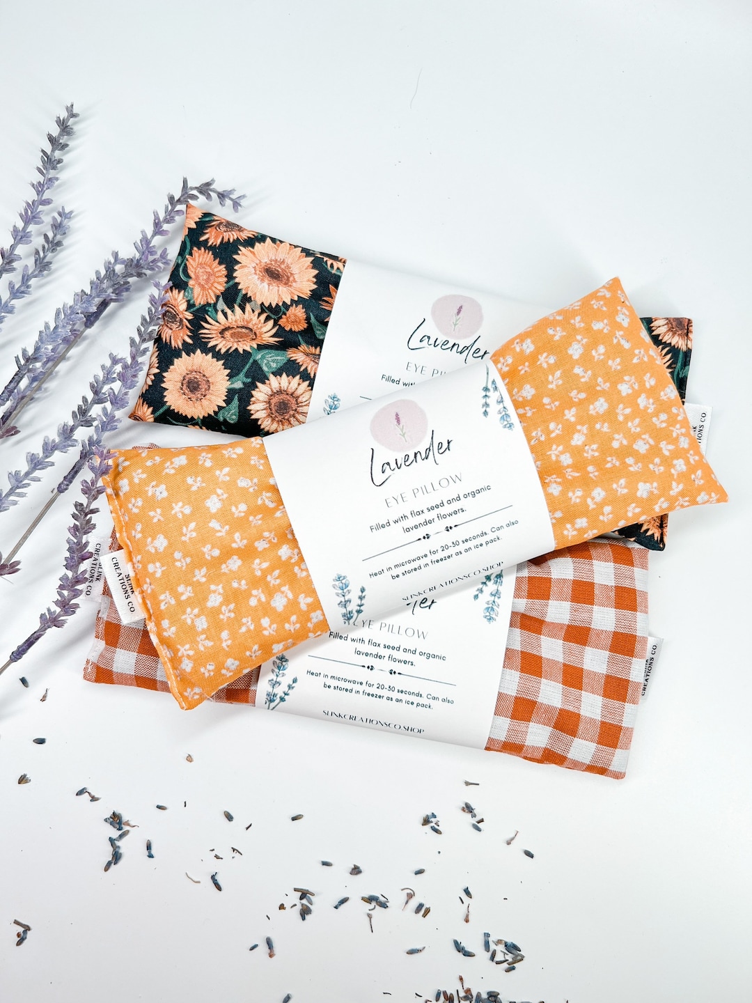 Lavender Eye Pillow, Relaxation Eye Mask, Aromatherapy | Lavender and ...