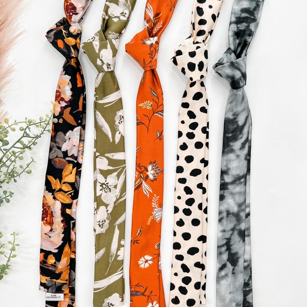 Silk Neck Scarf - Etsy