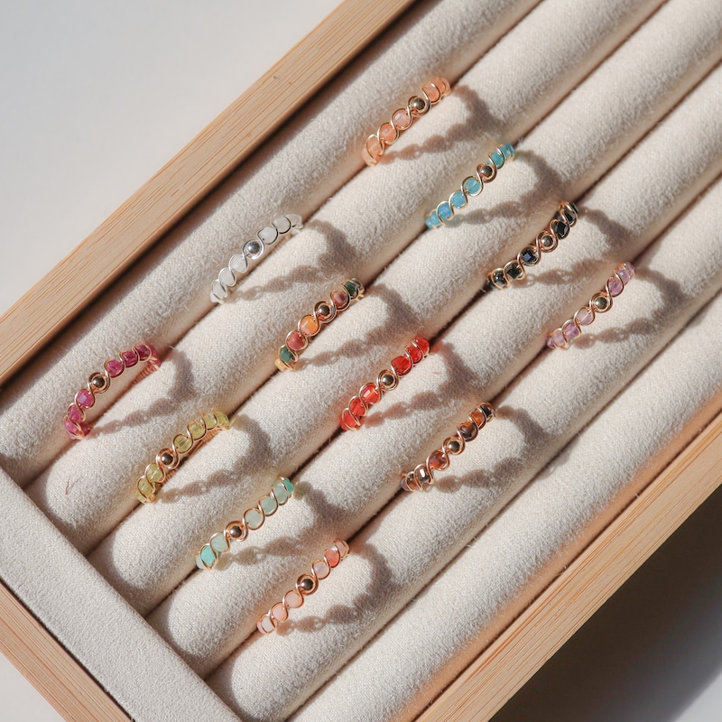 Memory Wire Ring - Etsy